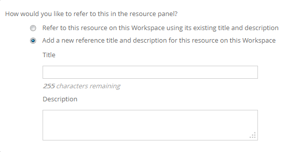 ATLAS Assets as resources