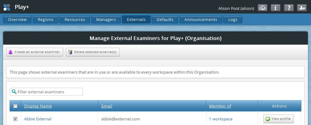 How to .... Enable assessment by external users (eg. workplace mentors)