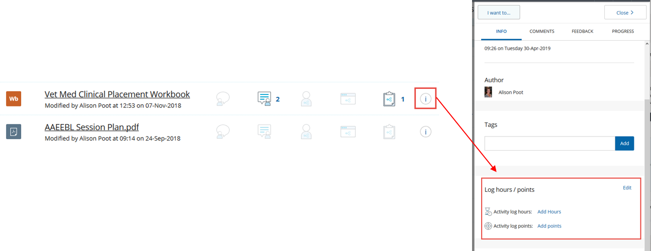 Pebble+ Activity Logs