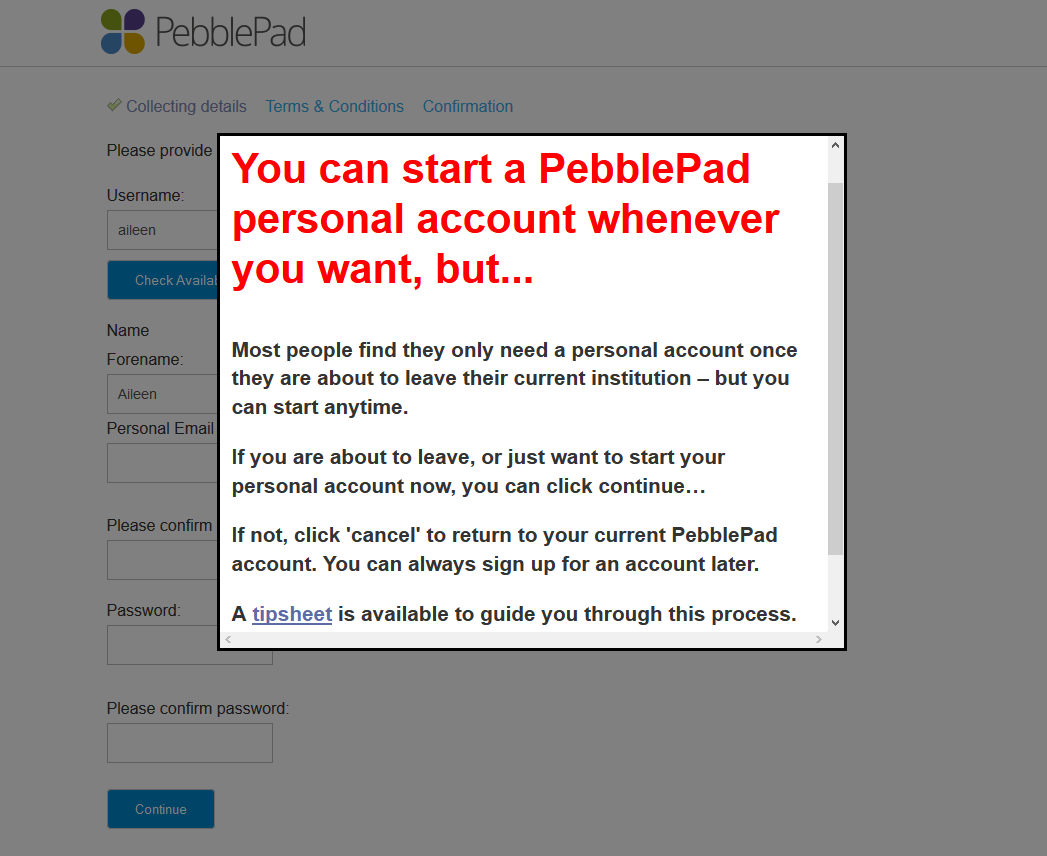 Pebble+ Free Alumni Accounts